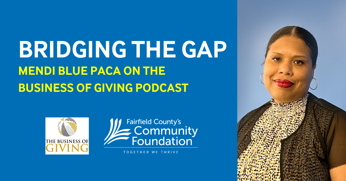 LISTEN: Mendi Blue Paca on Fairfield County's Fight Against Economic ...
