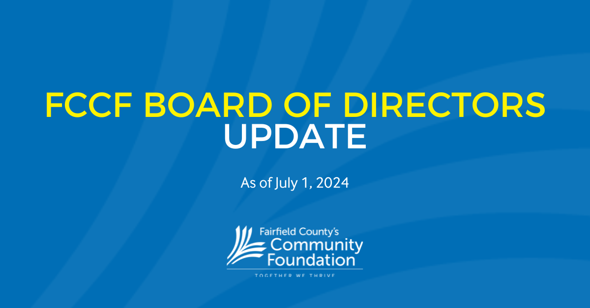 Fairfield County’s Community Foundation Announces New Chair and Members ...